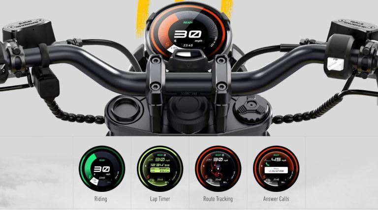 NIU XQi3 electric motorcycle with a forged aluminum frame & 75km/h top ...