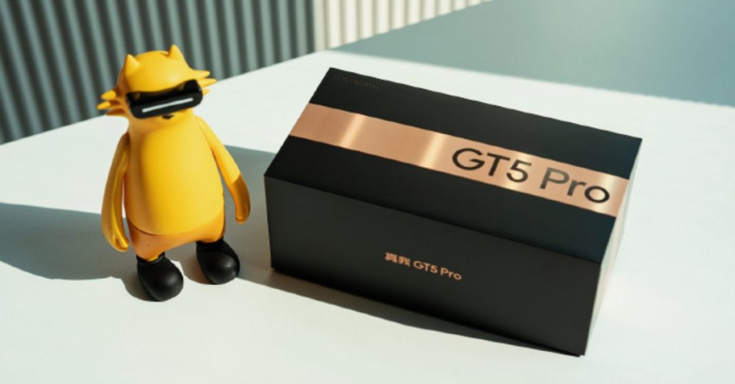 Realme GT5 Pro retail box image: Here's a look - Gizmochina