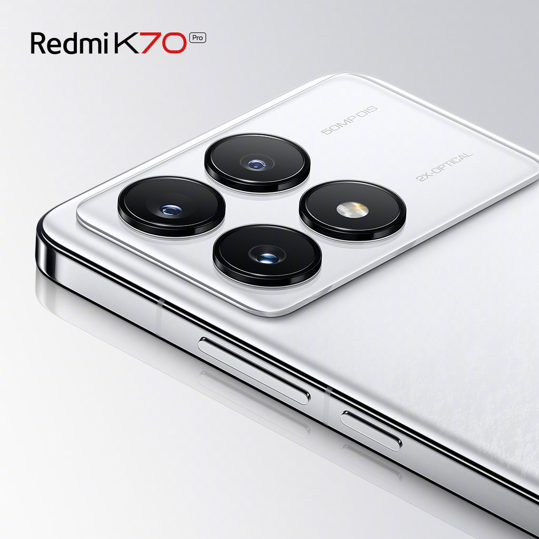 Redmi K70 confirmed to feature almost same specs as Redmi K70 Pro, but ...