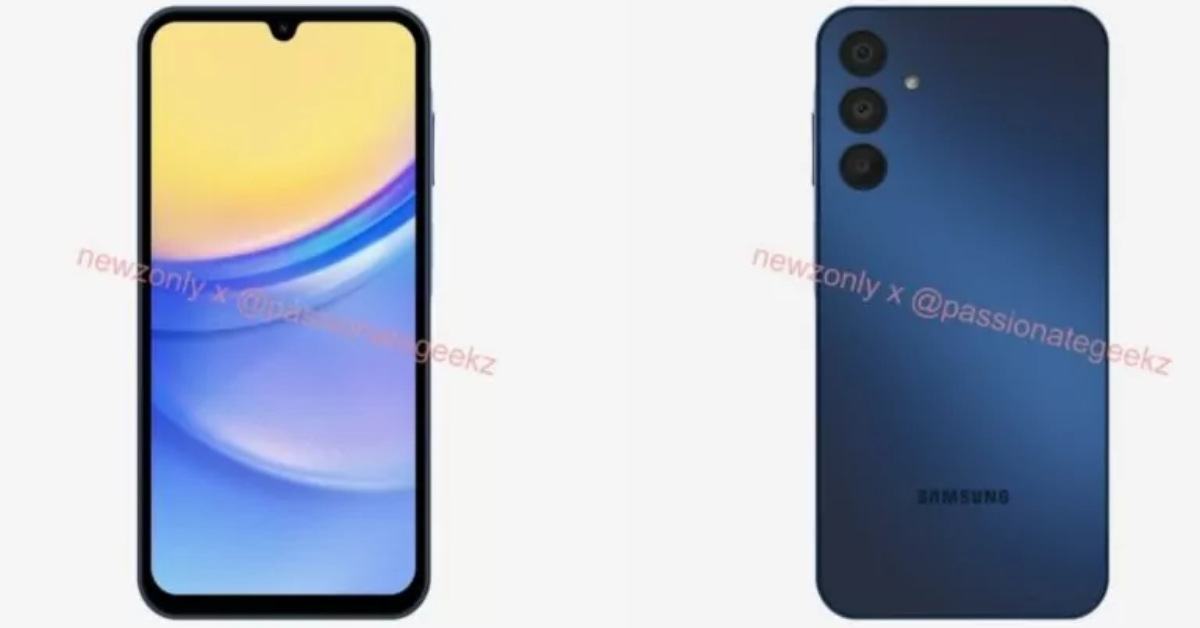 Samsung Galaxy A15 5G leaked in new renders - Gizmochina