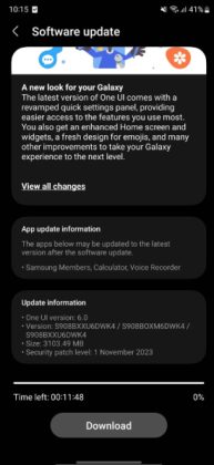 Galaxy S22 series users gets stable One UI 6 update based on Android 14