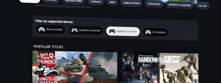PC Gamers With PlayStation Controllers Can Now Discover Supported ...
