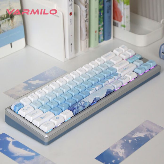 Varmilo Sword68 mechanical keyboard with metal body, 68 keys, RGB ...