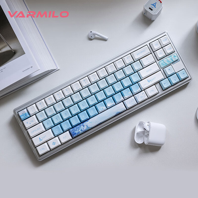 Varmilo Sword68 mechanical keyboard with metal body, 68 keys, RGB ...