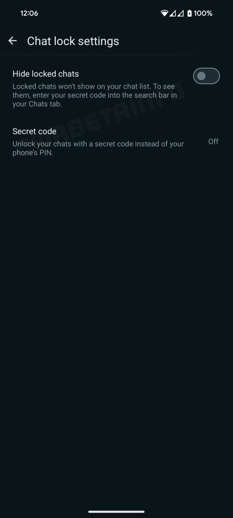 WhatsApp beta adds a secret code feature to hide and access locked ...