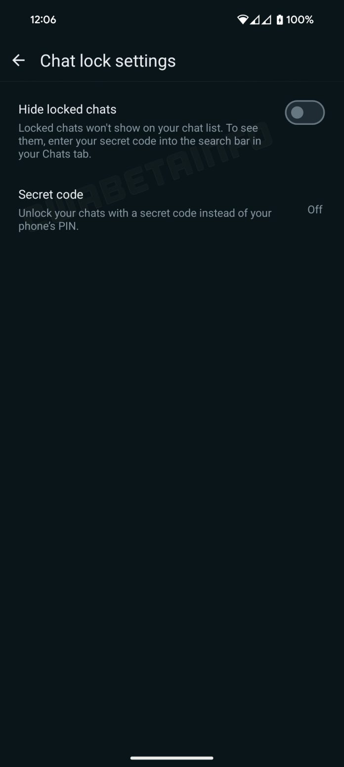 WhatsApp beta adds a secret code feature to hide and access locked ...