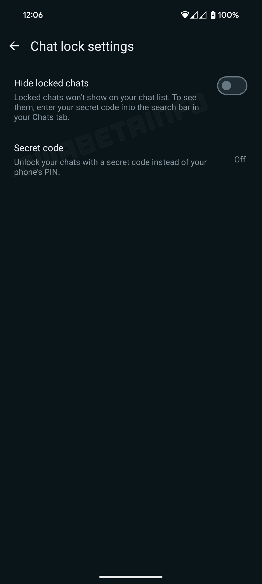 WhatsApp beta adds a secret code feature to hide and access locked ...