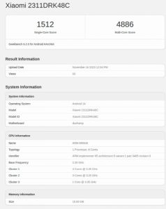 MediaTek's Dimensity 8300 specs leak with 4nm process node