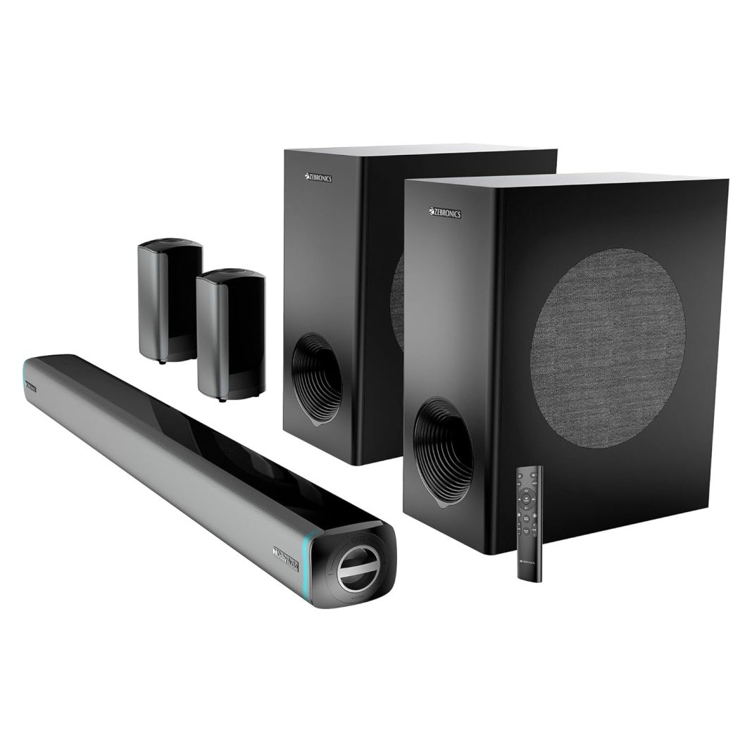 Zebronics Zeb-Juke Bar 9550 Pro 625W Soundbar launched in India ...