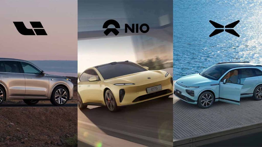 Chinese EV Makers Outperform Tesla in EV Sales, Li Auto and Xpeng Set ...