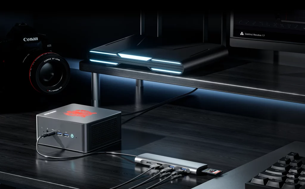 MINISFORUM EliteMini UM780 XTX mini-PC with Ryzen 7 7840HS processor ...