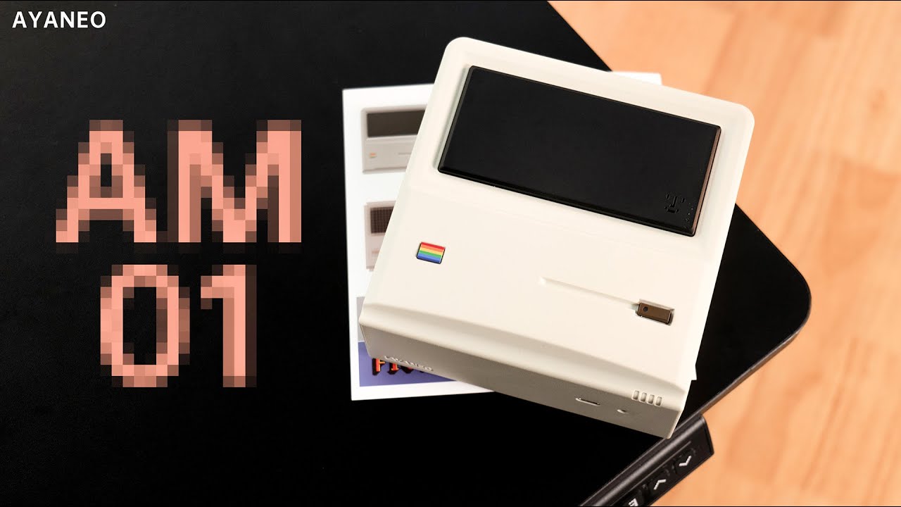 AYANEO Retro Mini PC AM01 Review:They remade Macintosh？ - Gizmochina