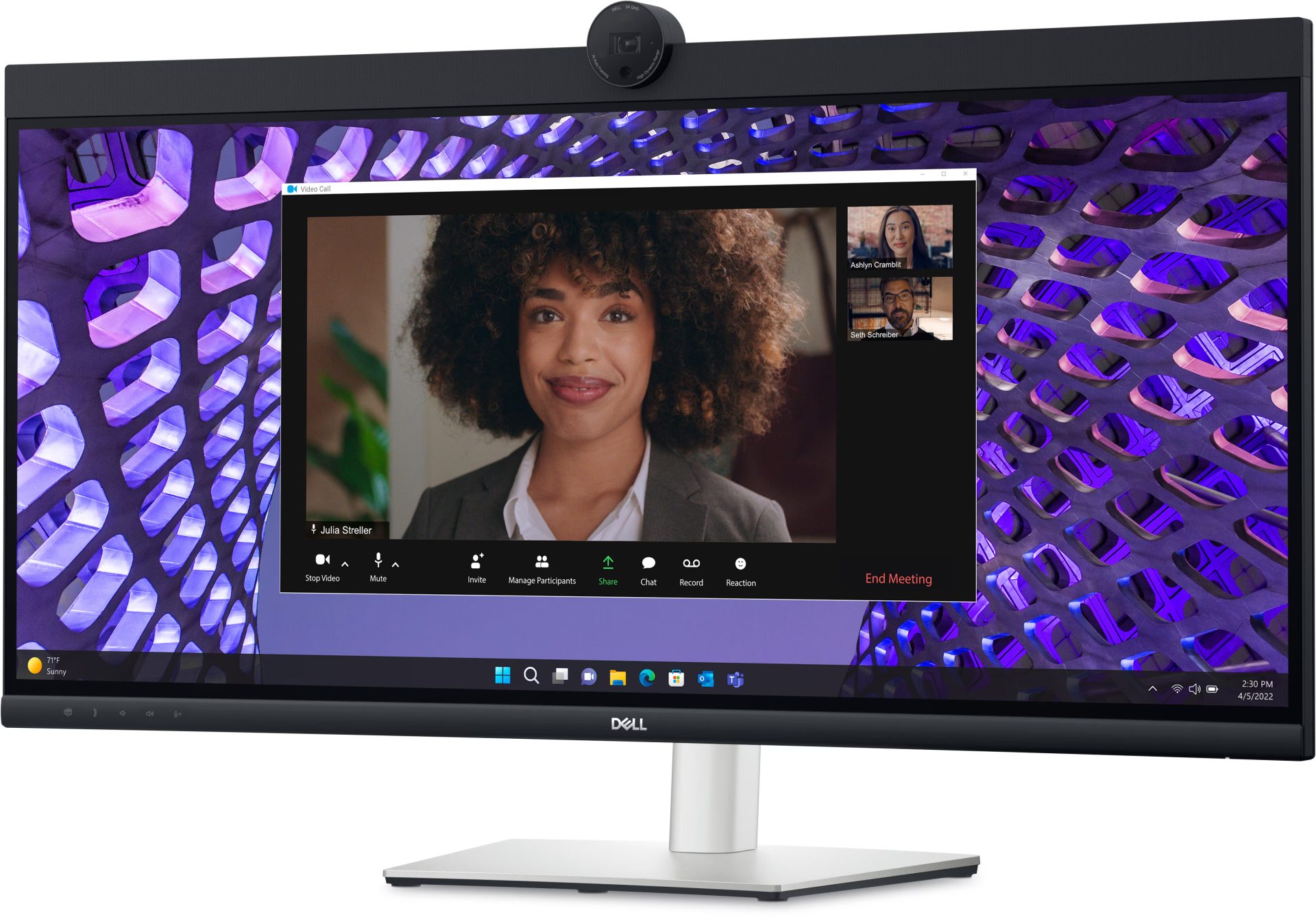Dell unveils P-series video conferencing monitors with 90W power ...