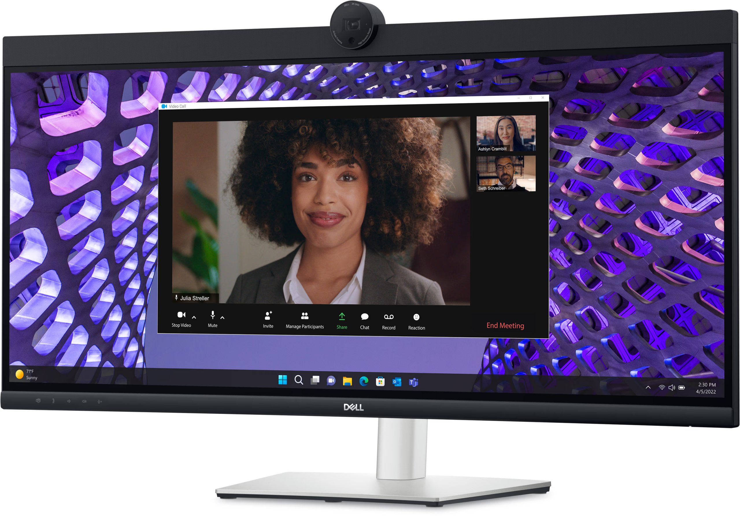 Dell unveils P-series video conferencing monitors with 90W power ...