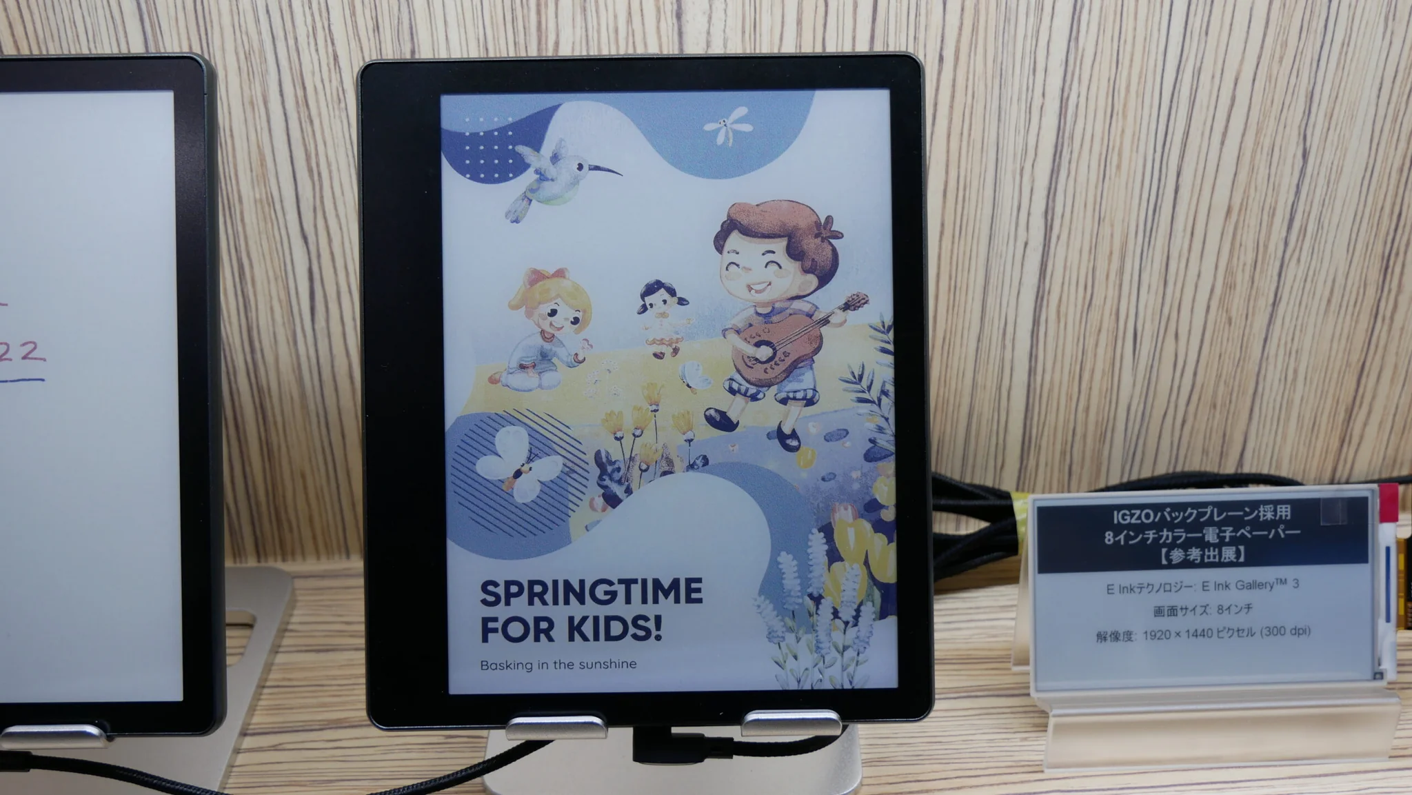 Sharp unveils new color E-Ink products utilizing IGZO technology ...