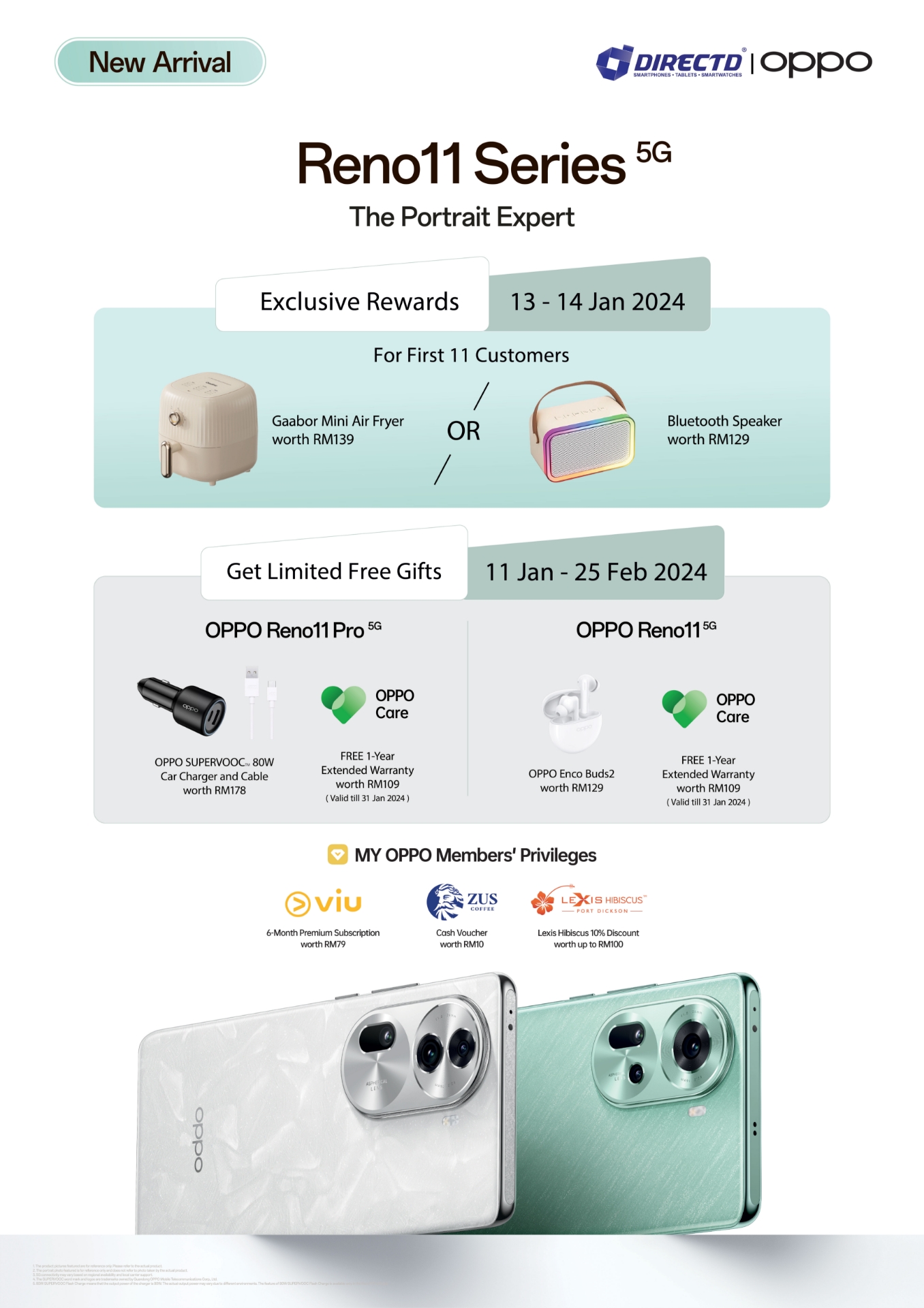 Oppo Reno 11 series pre-booking kicks off in Malaysia, Could launch in ...