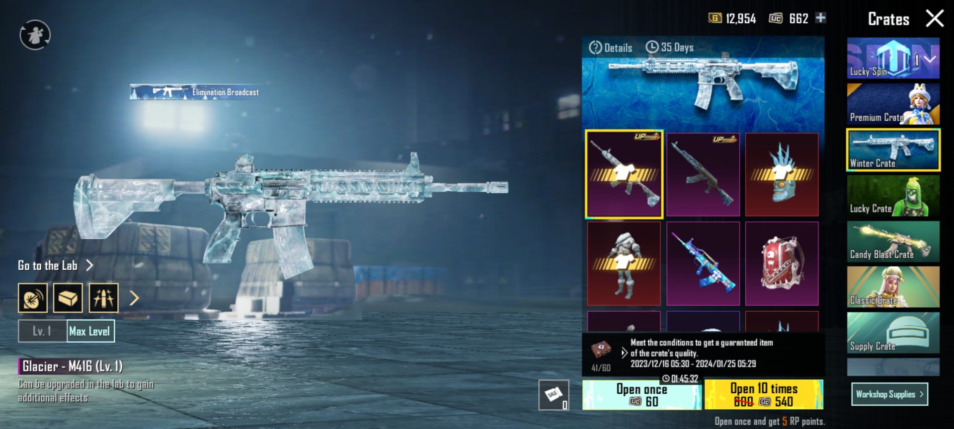 M416 and AKM's Glacier Skins are back in BGMI! How to ensure you get them in the Winter Crate ...