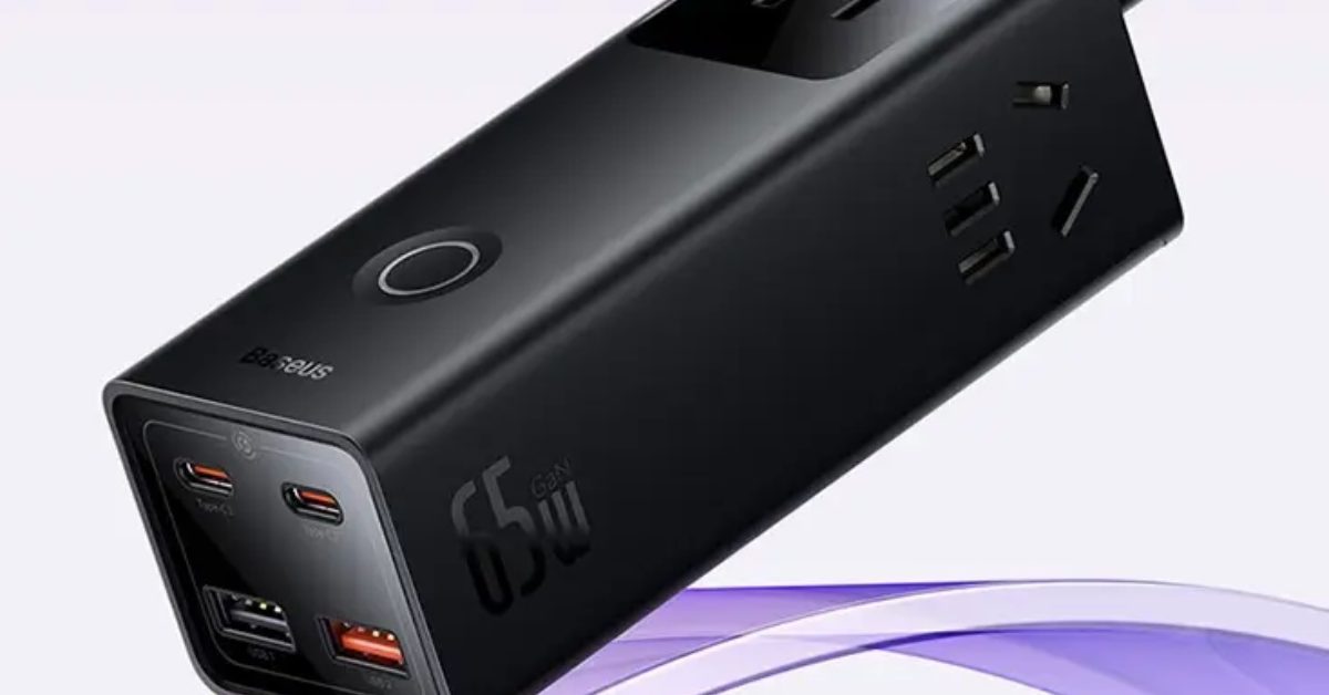 Baseus unveils 7-in-1 65W GaN power strip with AC outlets in China ...
