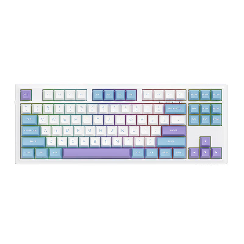 Durgod K100 Blueberry Keyboard with GASKET, 60-day battery life ...