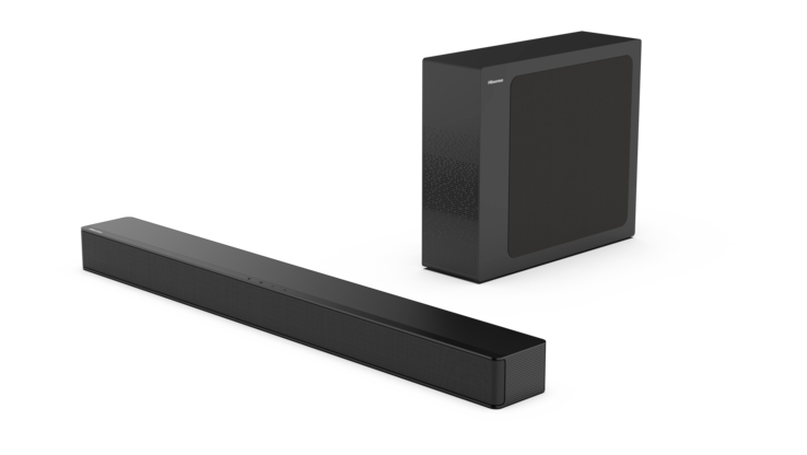 Hisense HS2100 2.1 sound bar with wireless subwoofer and DTS Virtual:X ...