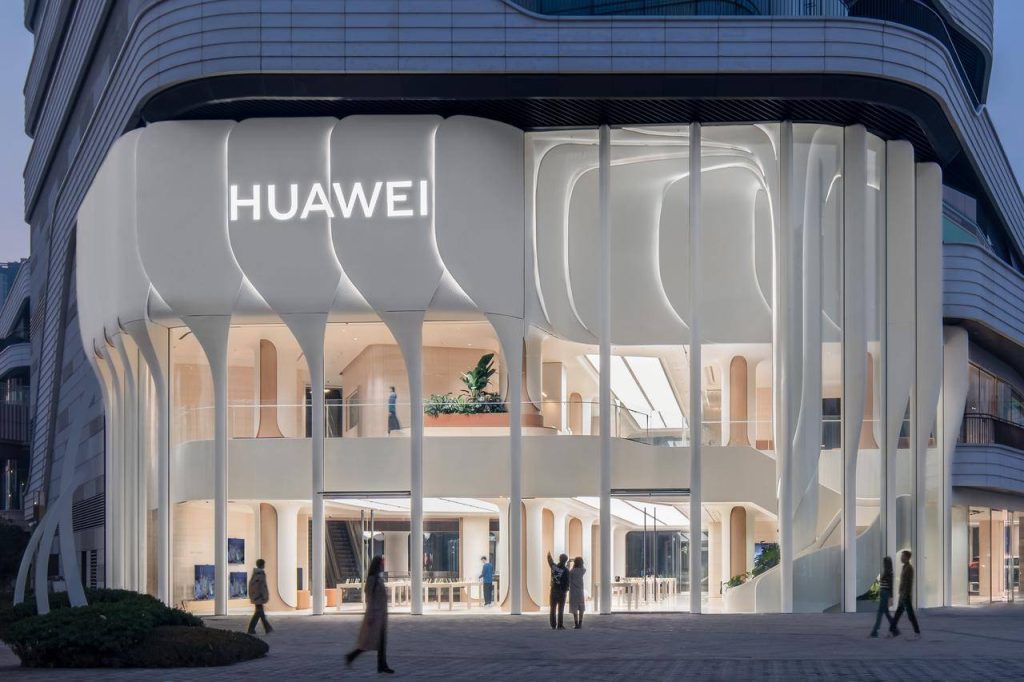Huawei debuts its most stunning flagship store yet in Shanghai, China ...