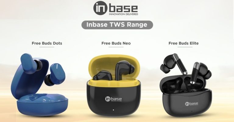 Inbase Free Buds Elite, Buds Dots & Buds Neo TWS earbuds launched in ...