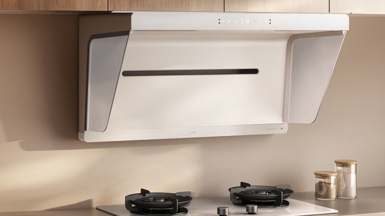 Xiaomi Mijia Smart Range Hood S2 with oil-free mesh, 3-fold smoke ...