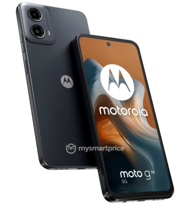 Leaked renders show design, color options of upcoming Moto G24 Power ...