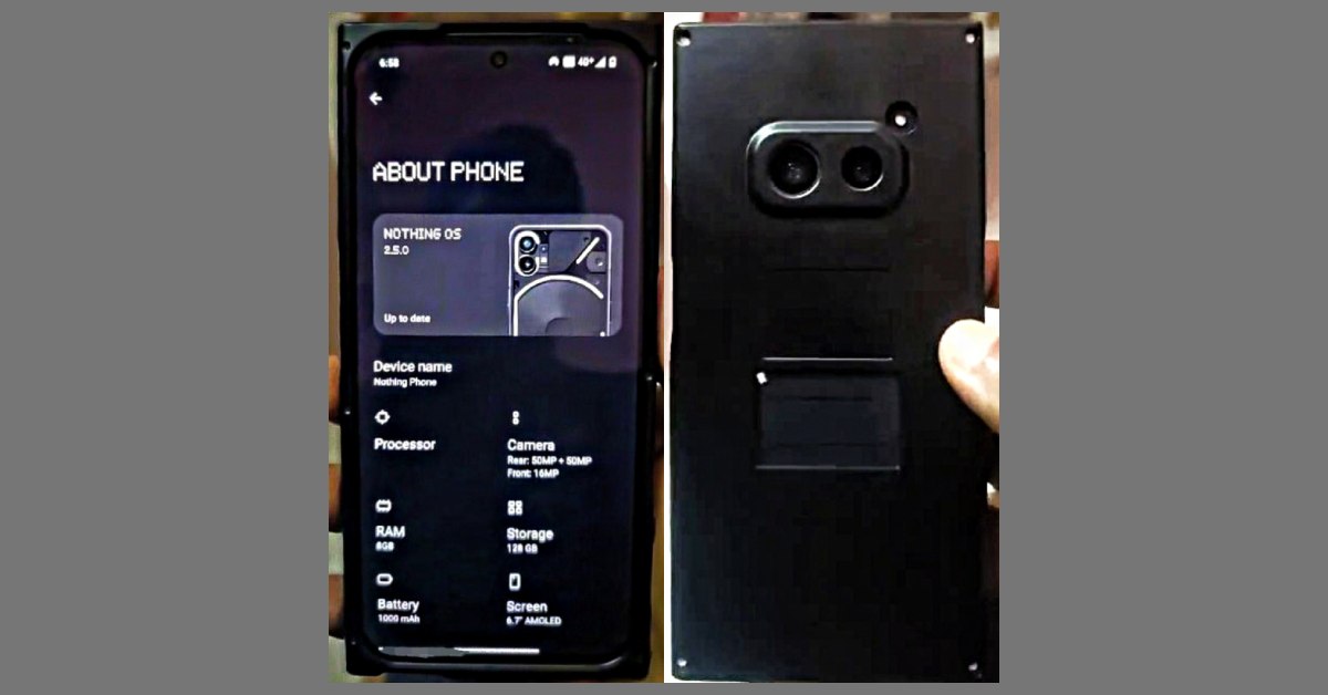 Nothing Phone (2a) specifications tipped: 6.7 Nothing Phone (2a) specifications tipped: 6.7