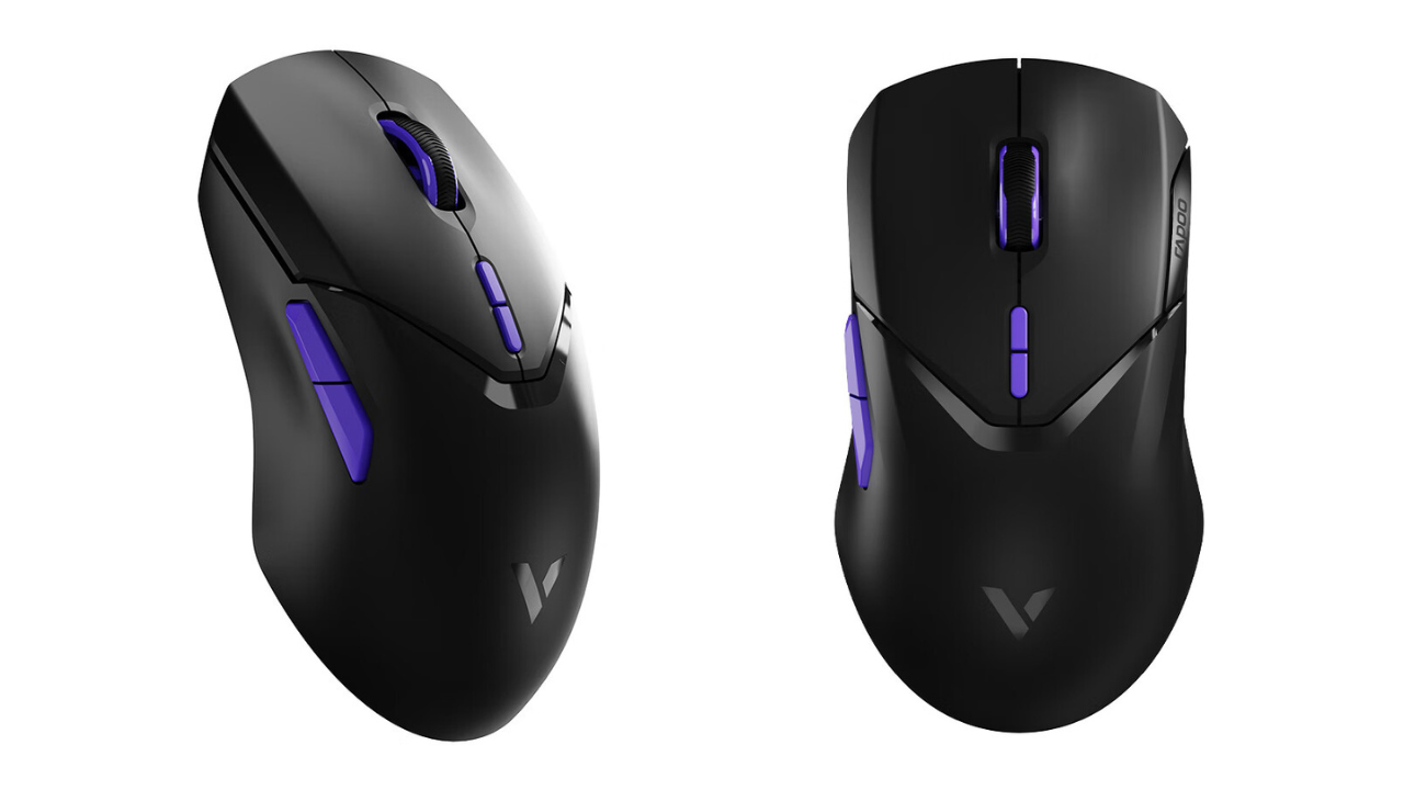 Rapoo VT9 Air 8K gaming mouse launched in a new Black Purple color ...