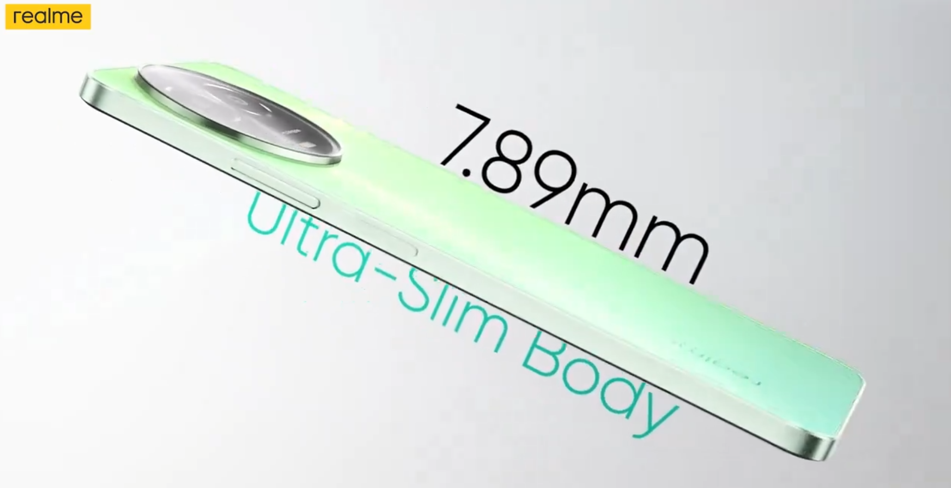 Realme C67 5G teaser showcases its ultra thin design - Gizmochina