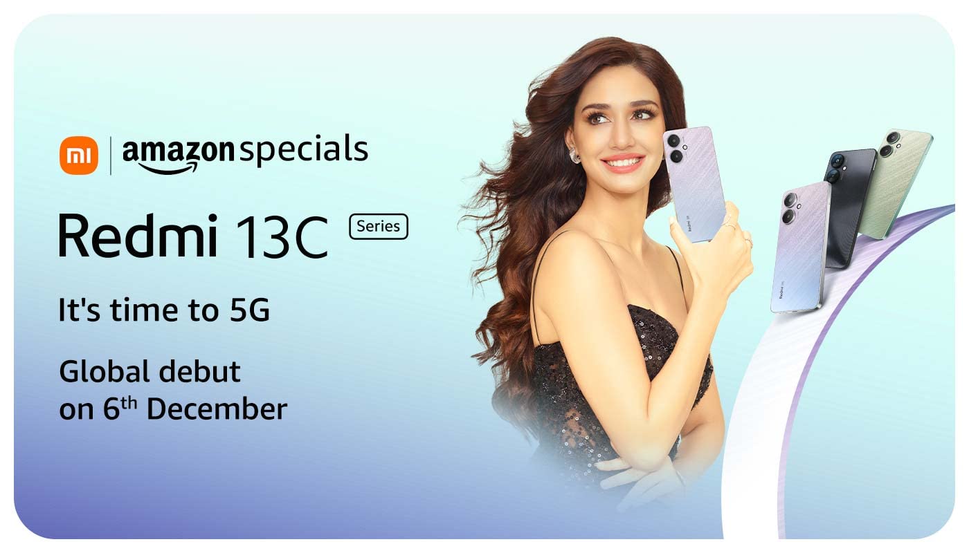 Redmi 13C 5G color variants, design revealed before December 6 global ...