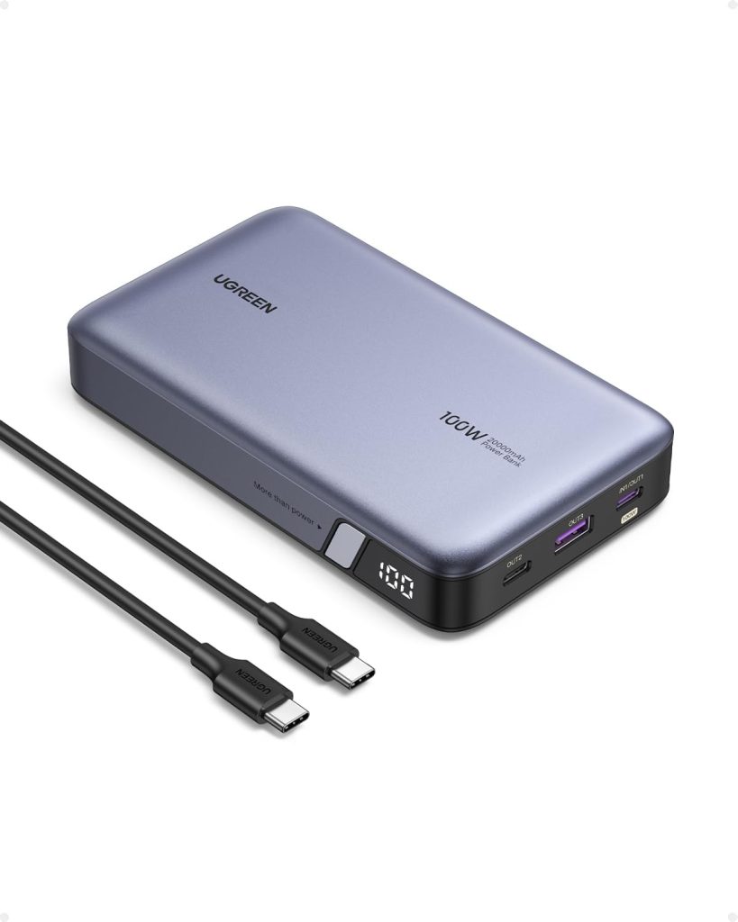 Ugreen Nexode 100W 20000mAh powerbank with 65W rapid self-recharge launched for $63.99 - Gizmochina