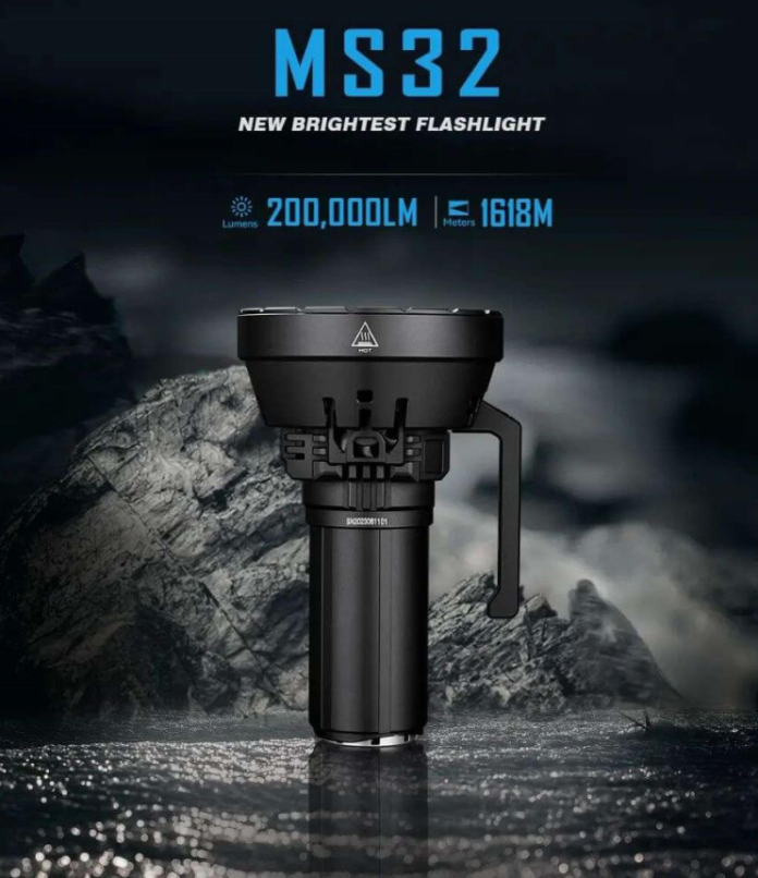 Illuminating the Night: IMALENT MS32 brightest Flashlight with 200,000 ...