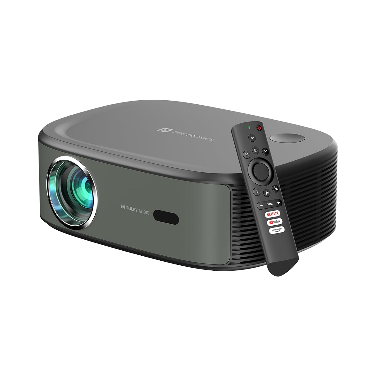 Portronics Beem 430 Smart LED Projector with 10,000 lumens brightness ...