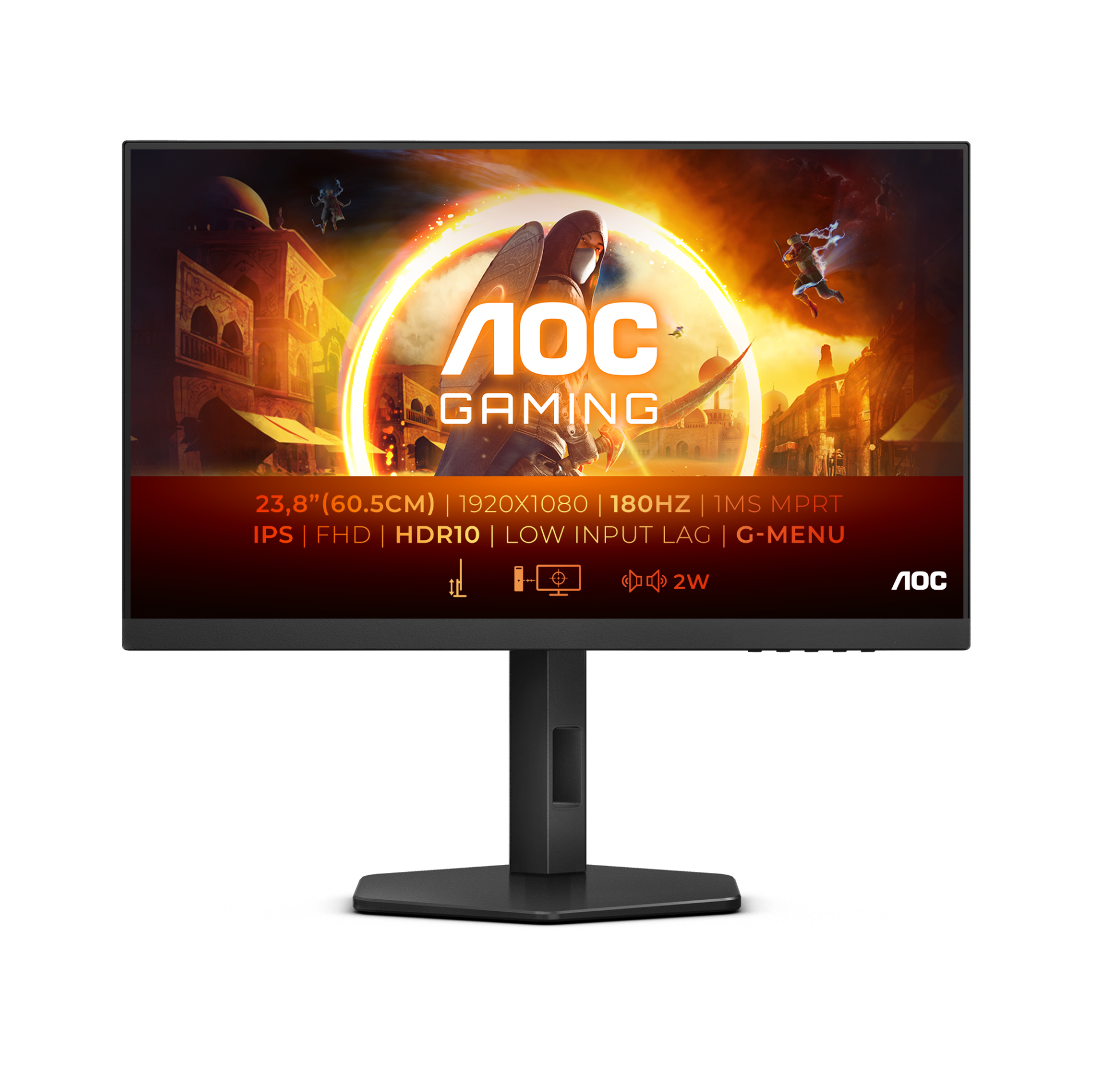 AOC unveils 27G4X and 24G4X gaming monitors featuring 180Hz Full HD IPS ...