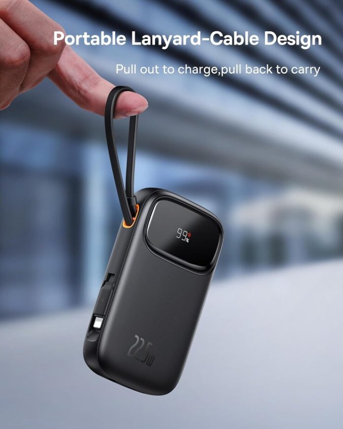 Baseus Portable Charger Power Bank 22.5W with a 20,000mAh capacity and ...