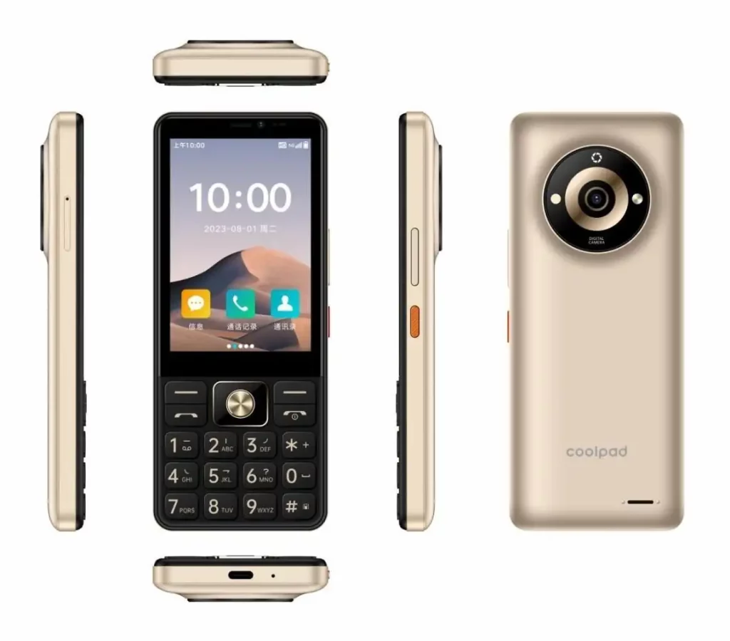 Coolpad launches 5G keypad phone Golden Century Y60 in China - Gizmochina