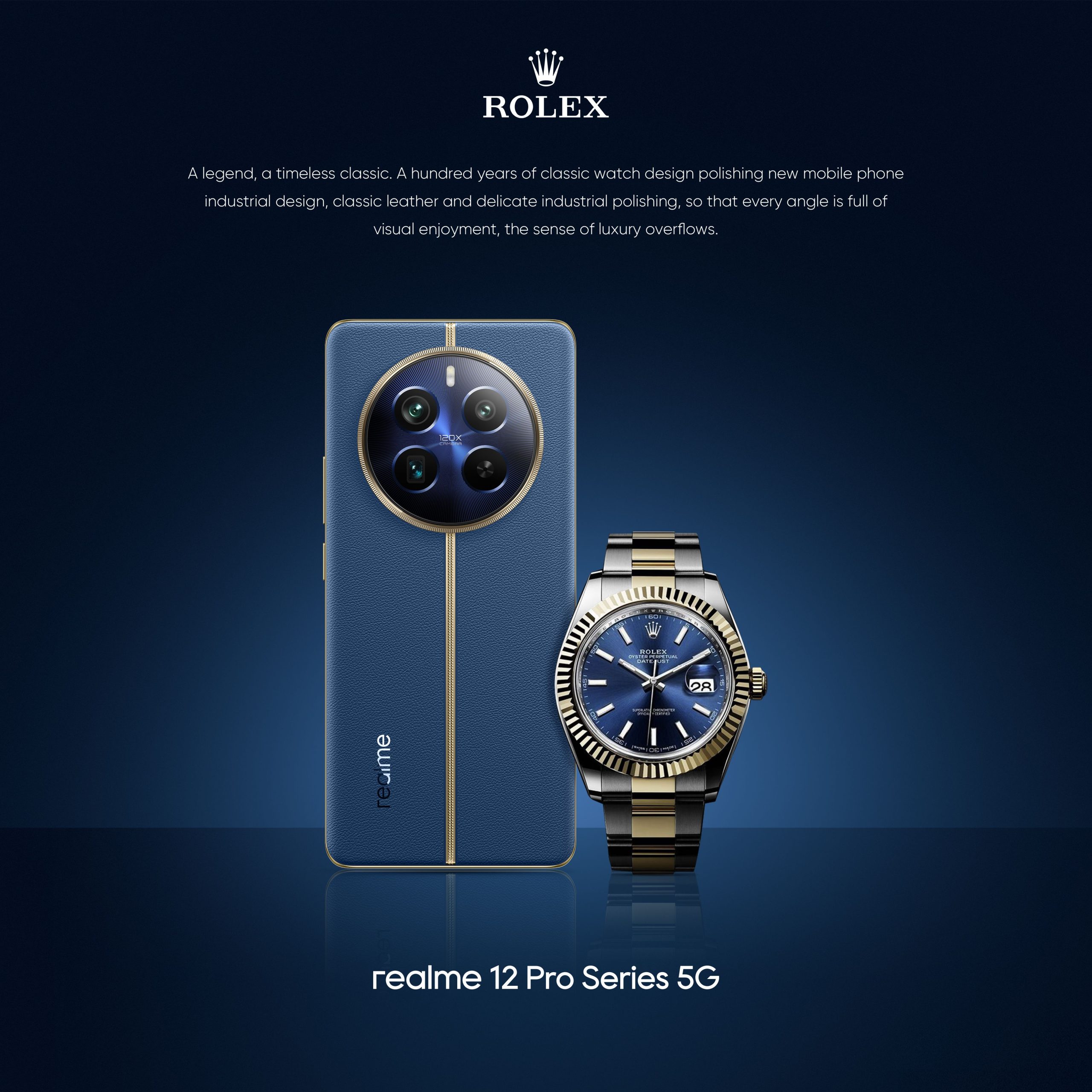 Realme 12 Pro+ Rolex Edition teased along with potential launch date ...