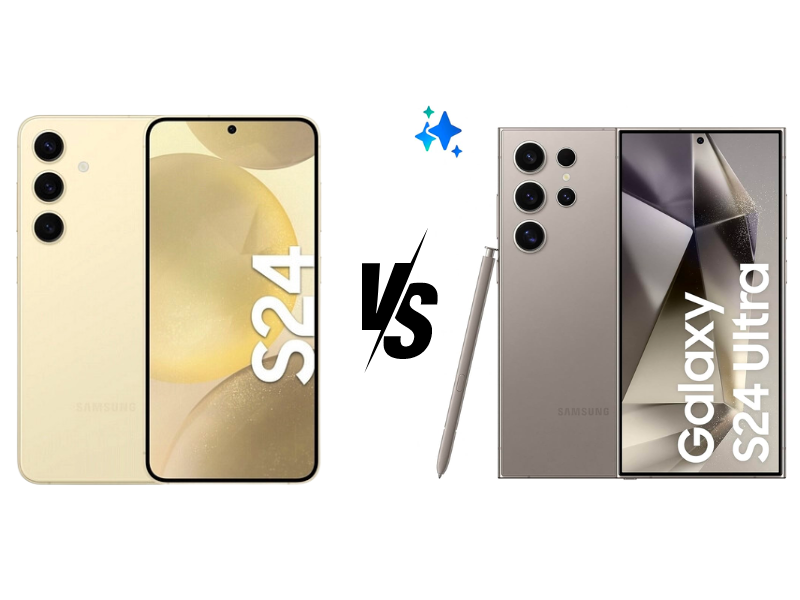 Galaxy S24 vs Galaxy S24 Ultra: Standard vs Premium models compared ...