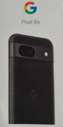 Google Pixel 8a retail box leaked, reveals design & 27W fast charging ...