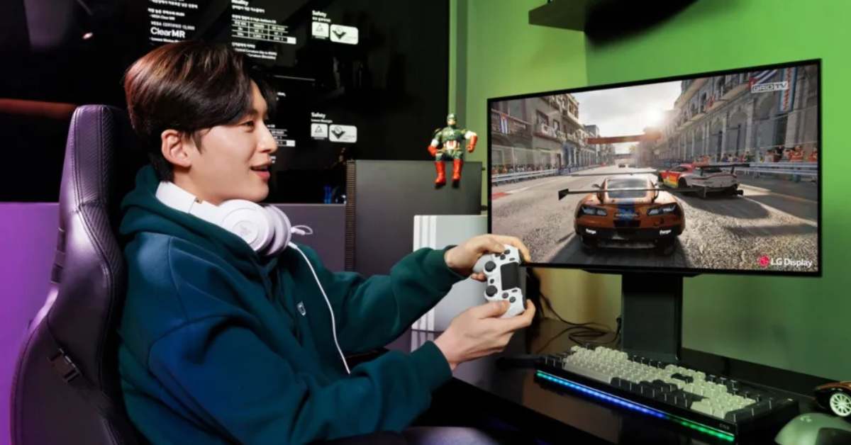 LG Display unveils 480Hz OLED panel for gaming monitors
