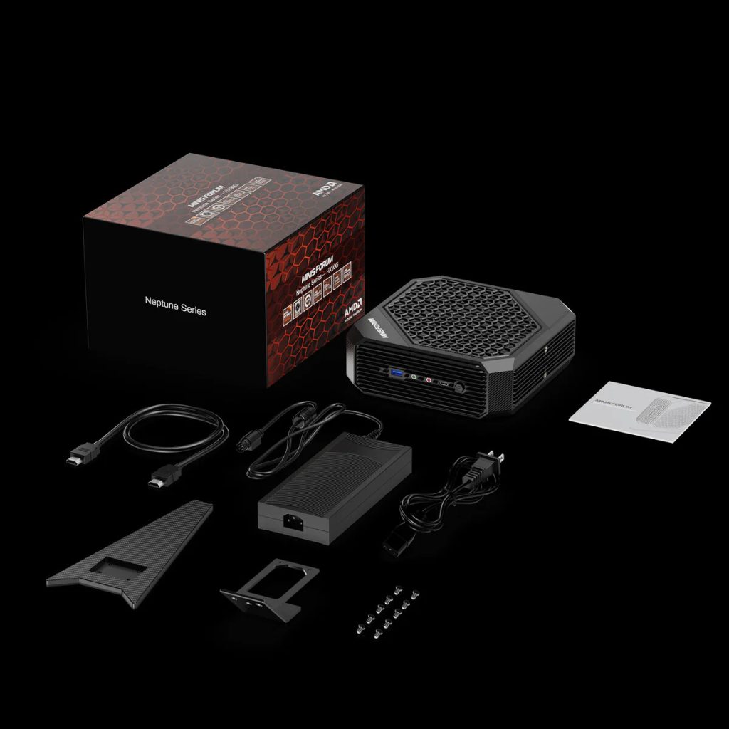 MINISFORUM HX100G mini PC with R7 7840HS, RX 6650M now available in ...