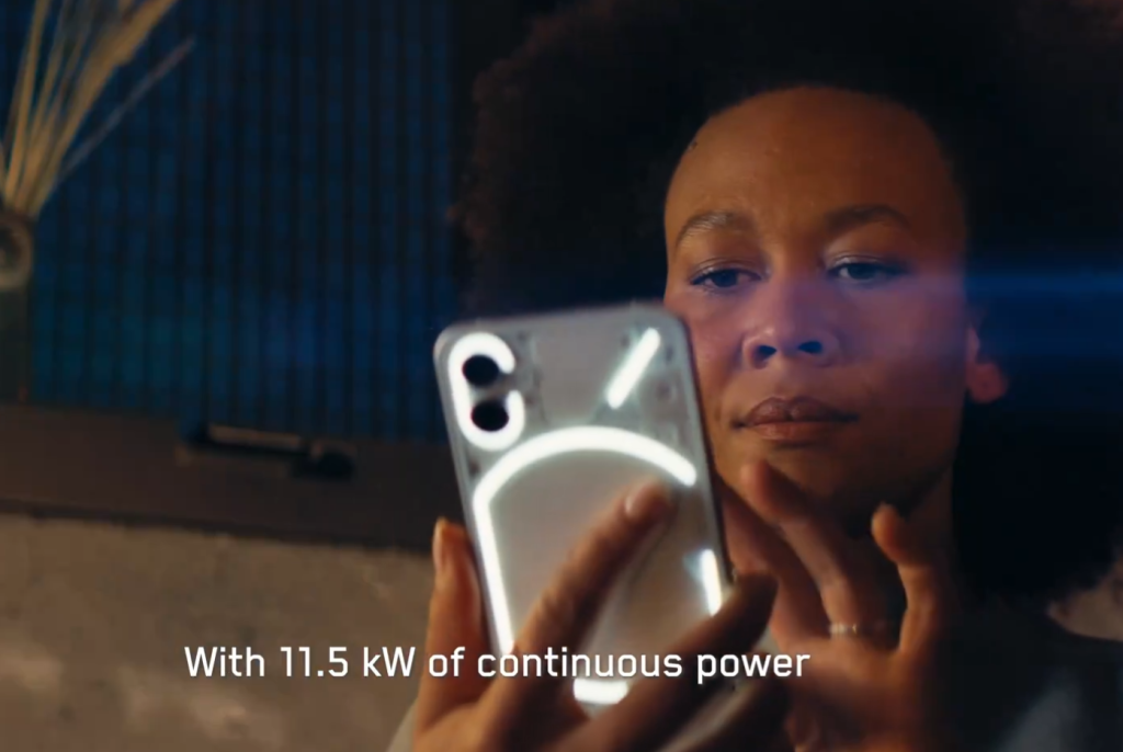 Nothing Phone (1) makes a cameo appearance in Tesla Cybertruck teaser ...