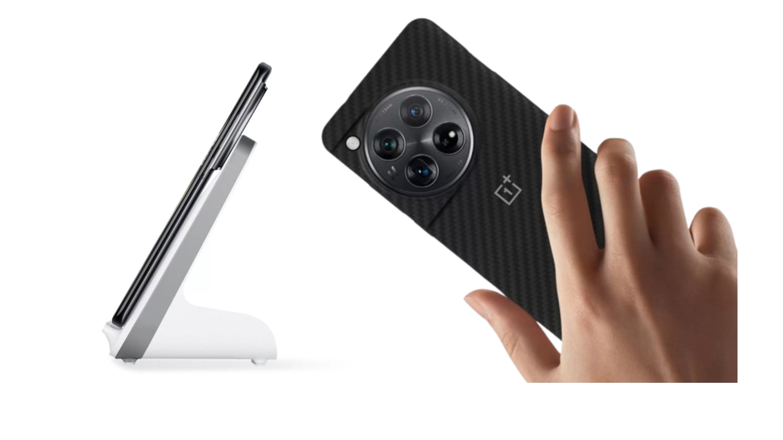 OnePlus AIRVOOC 50W Wireless Charger And Bumper Cases For the OnePlus ...