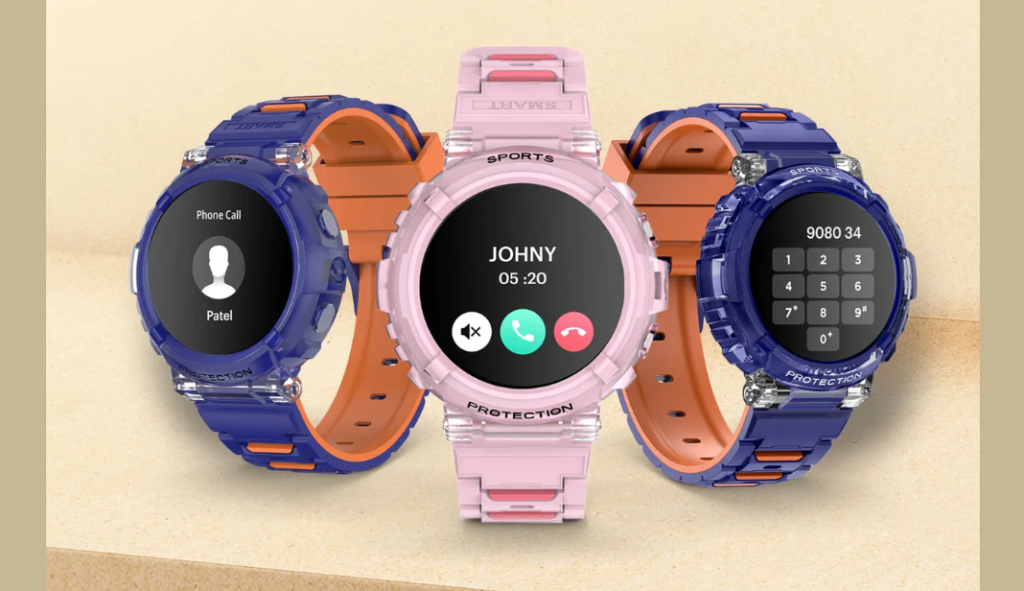 URBAN Zippy smartwatch with 1.3″ AMOLED display, BT calling & in-built ...