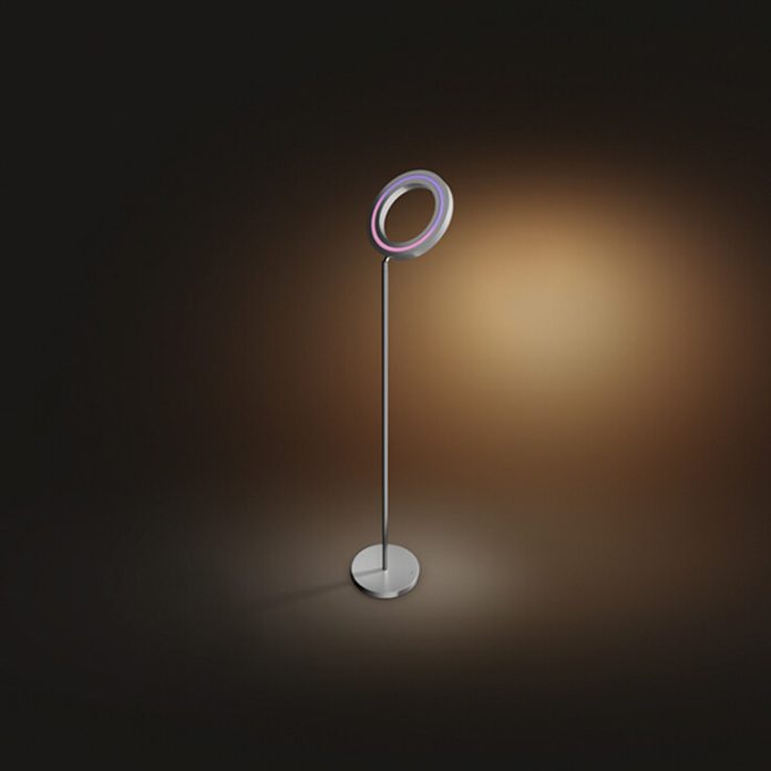 Images of Philips Hue smart floor lamp surface ahead of launch - Gizmochina