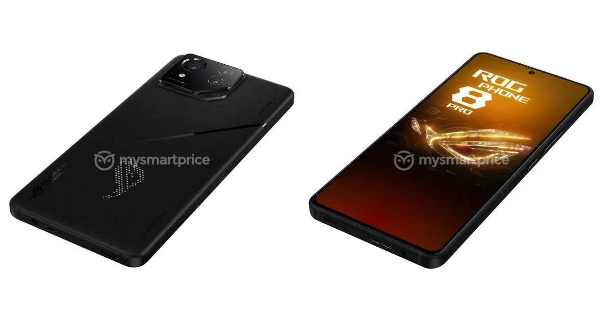 ASUS ROG Phone 8 Pro Leaked Renders Reveal Narrow Bezels And ROG Logo ...