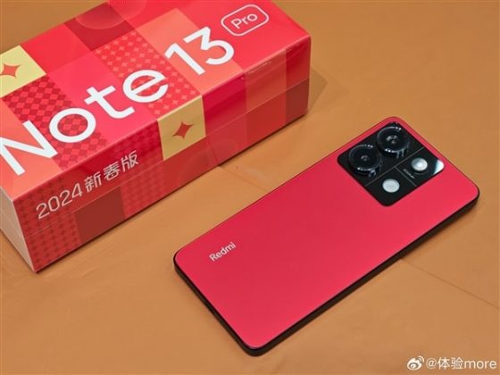 Redmi Note 13 Pro 2024 New Year Edition leaks in live images - Gizmochina
