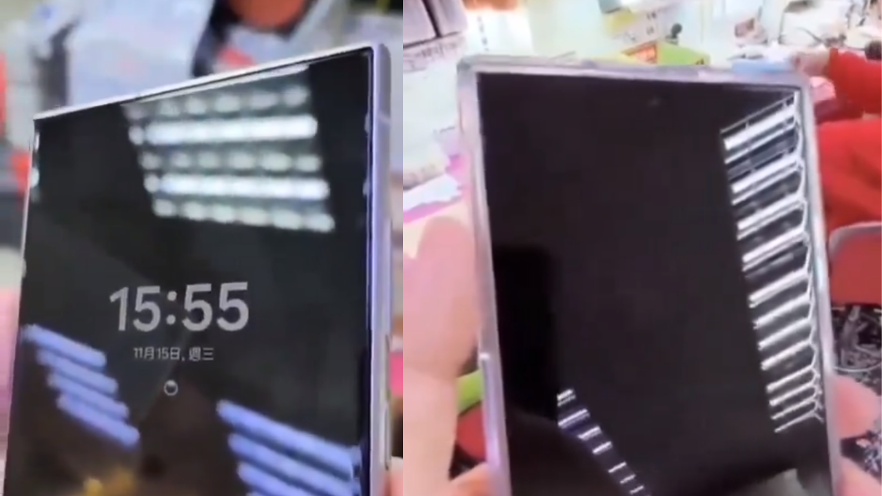 Leaked video reveals Samsung Galaxy S24 Ultra's new flat screen and ...
